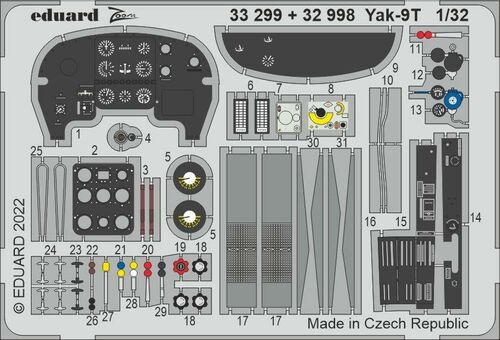 Eduard 32998 Yak-9T ICM