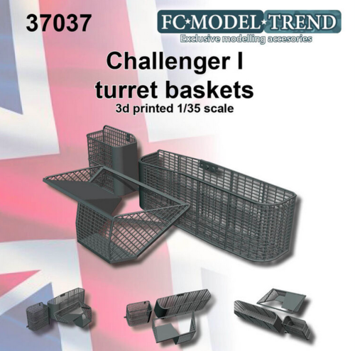FC ModelTrend 37037 Challenger I, turret basckets