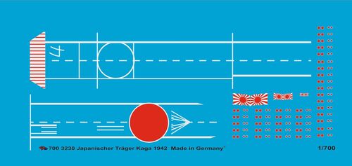 Peddinghaus-Decals 3230 Japanese Carrier Kaga 1942