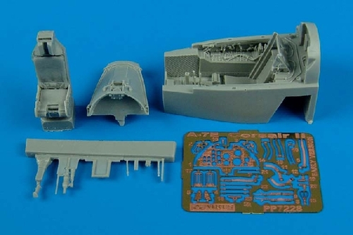 Aires 7228 A-7E Corsair II (early v.) cockpit set Hobby boss