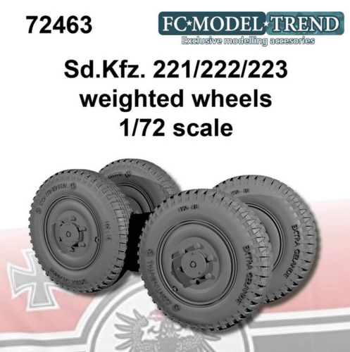 FC ModelTrend 72463 Sd.Kfz. 221/222/223 weighted