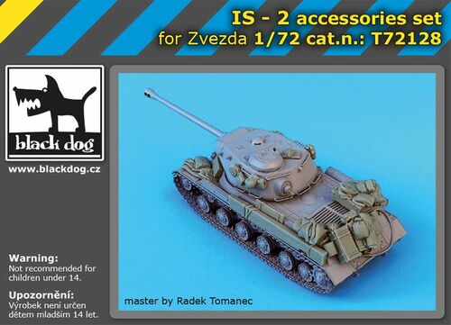Black Dog T72128 IS-2 accessories set for Zvezda