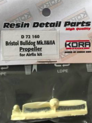 Kora Models D72160 Bristol Bulldog Mk.II & Mk.IIA propeller