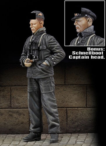 Royal Model di R. Reale 593 Kriegsmarine Sea Man WWII 2 heads