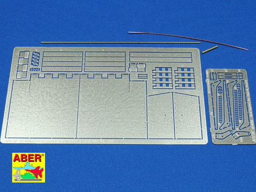 Aber 16039 Tiger II - Vol.6- Rear Fenders (TAM,TRU)
