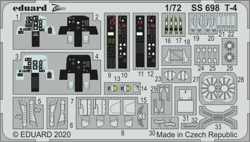 Eduard SS698 T-4 Hobby Boss