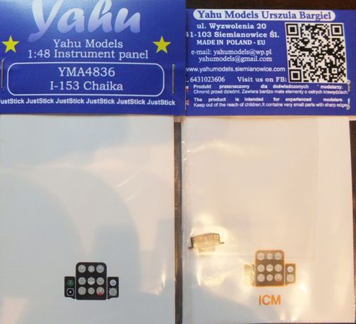 Yahu Models A4836 I-153 (ICM/AMG)