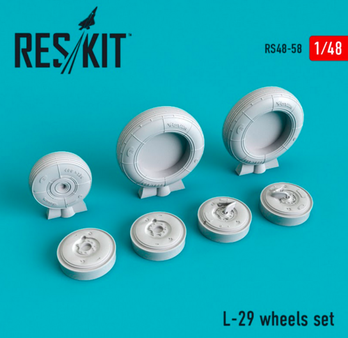 DISCONTINUED RES/KIT 48-0058 L-29 wheels set