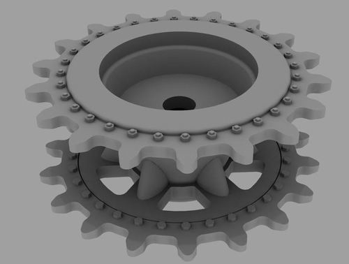 PanzerArt RE35-095 Drive Wheels for Panther / Jagdpanther (Final Model)