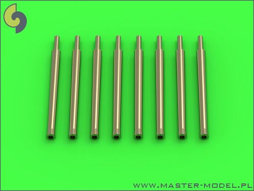 Master SM-350-084 IJN 12,7cm/50 (5in) 3rd Year Type barrels - for turrets with blastbags (8pcs) - most IJN destroyers built 1930-1945