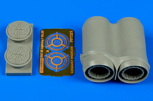Aires 7321 EE Lightning F.2/F.6 exhaust nozzles AIRFIX