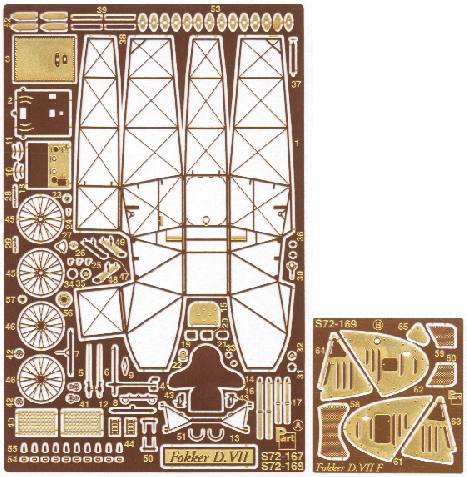 Part S72-169 Fokker D.VIIF Roden