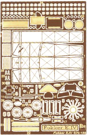 Part S72-129 Fokker E.IV ICM