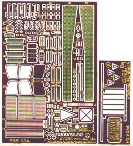 Part P35-034 Steyr type 1500A Tamiya