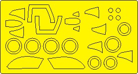New Ware AM1312 Chengdu F-7 BASIC Kabuki Masks (For Kovozavody Prostejov)