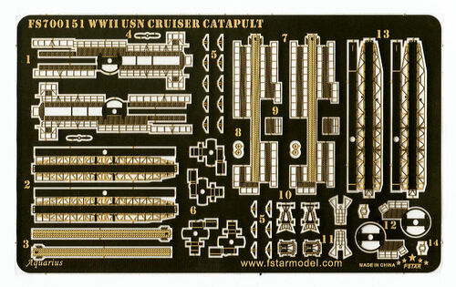 Five Star Model 700151 US Navy WWII Catapult for Cruiser