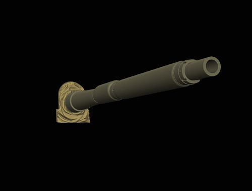 PanzerArt GB35-117 Denel GT4 Gun Barrel For SFV 'Rooikat'