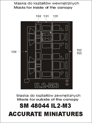 Montex SM48044 Ił2M3 Accurate Miniatures