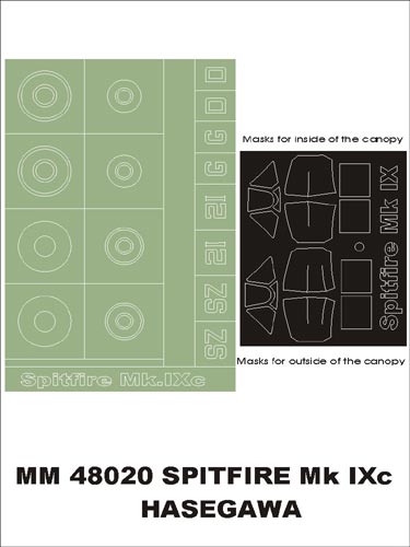 Montex MM48020 Spitfire Mk IXc Hasegawa JT 79