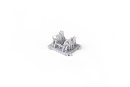 Eduard 672319 Bf 109E Rudder Pedals Early PRINT