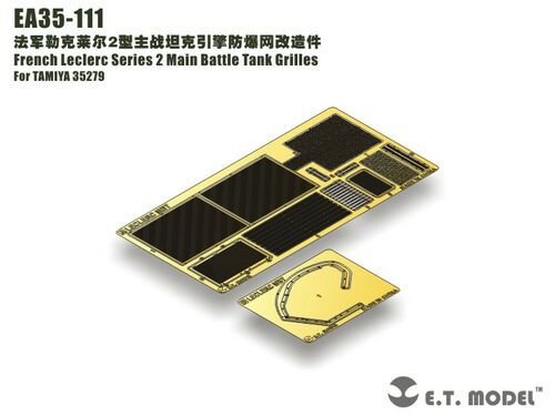 ET Model EA35-111 French Main Battle Tank Leclerc Series 2 - Grilles (for Tamiya 35279)