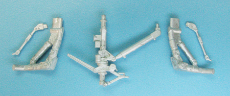 Scale Aircraft Conversions 72063 Boeing F/A-18 E/F/G Super Hornet - Landing Gear (designed to be used with Hasegawa kits)
