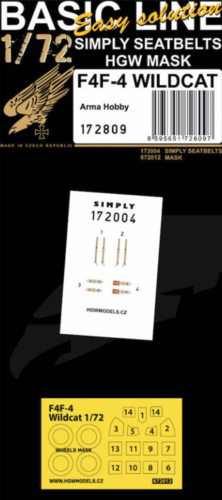 HGW Models 172809 F4F-4 Wildcat set