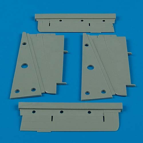 Quickboost 72238 A-1 Skyraider Horizontal Stabilizers Hasegawa