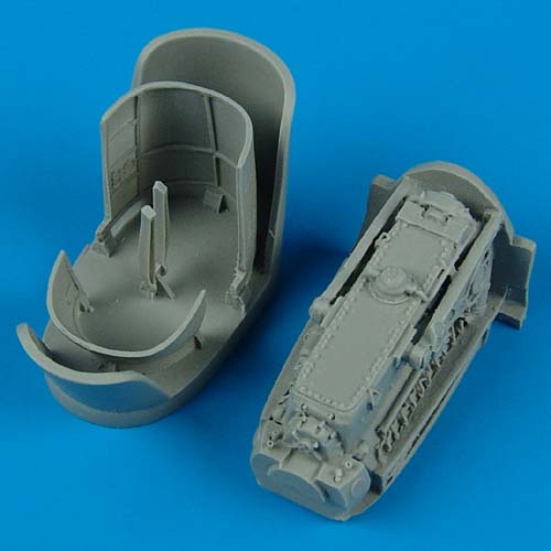 Quickboost 48204 Bf 110C/E Starboard Engine Eduard