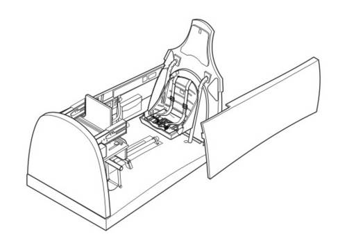 CMK K5005 P-40B interior TRU