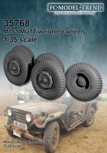 FC ModelTrend 35768 Ford MUTT M151 weighted