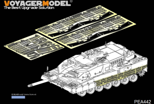 VoyagerModel.Co.Ltd PEA442 Modern German Leopard 2A5/ A6 track covers