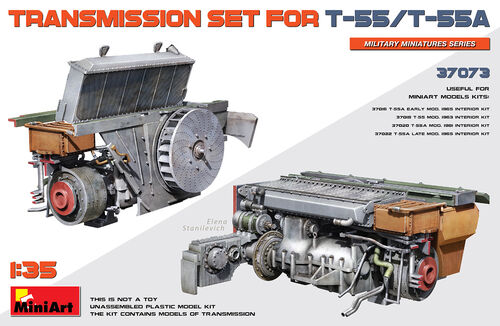 MiniArt 37073 Transmission Set for T-55/T-55A