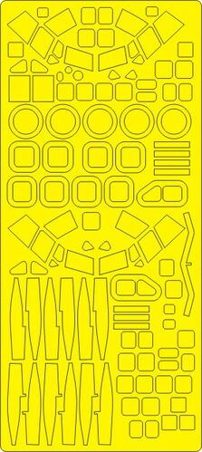 New Ware AM0812 C-123K/UC-123K, NC/AC-123K, HC-123B, C-123B EXPERT kabuki masks for Roden