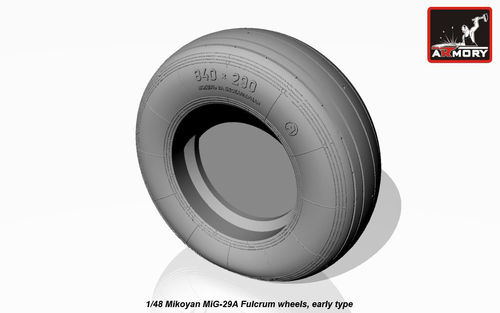 DISCONTINUED Armory Models Group AW48022 Mikoyan MiG-29A/B/UB wheels, early