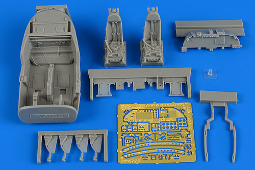 Aires 4720 A-37B Dragonfly cockpit set MONOGRAM