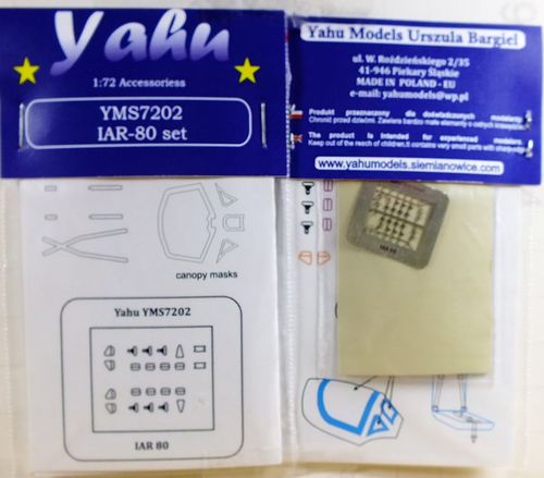 Yahu Models S7202 I.A.R.80 set A-model / Parc Model