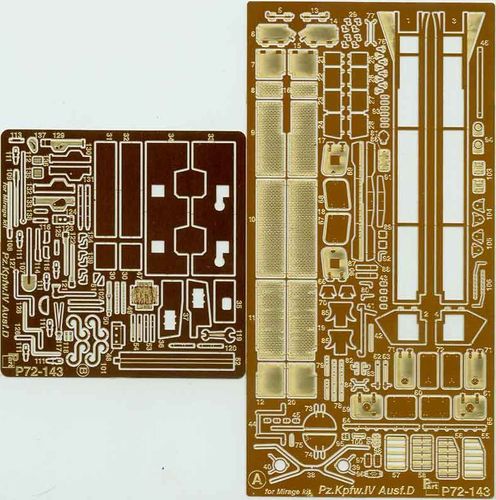 Part P72-143 Pz.Kpfw.IV Ausf.D Mirage