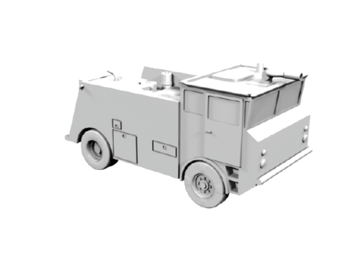 L'Arsenal 2.0 3D144010 Oskokh MB5 firetruck - 3D Printing (2 pcs)