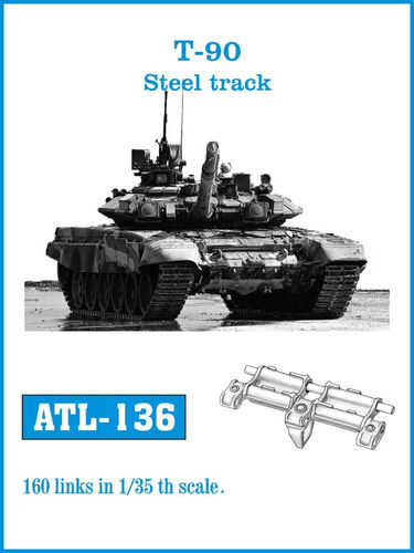 FriulModel 136 Tracks for T-90 Steel Track