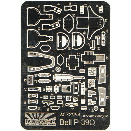 Marabu Finest Hobby Designs M72054 Bell P-39Q Airacobra (For Arma Hobby Kit)