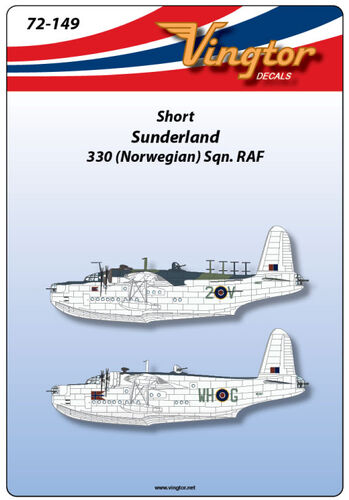 Vingtor 72149 Short Sunderland - 330 (Norwegian) Sqn. RAF
