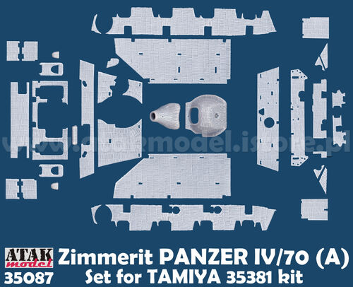 Atak Model 35087 Zimmerit Panzer IV/70 (A) (for Tamiya 35381 kit)