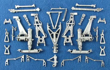 Scale Aircraft Conversions 48072 Rockwell B-1 B Lancer - Landing Gear (designed to be used with Monogram and Revell kits)