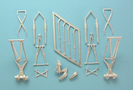Scale Aircraft Conversions 72051 Focke-Wulf Fw-200 C Condor - Landing Gear (designed to be used with Revell kits