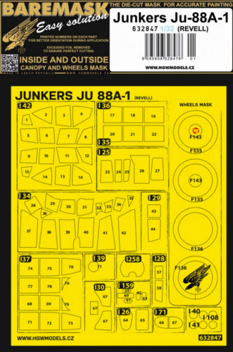 HGW Models 632847 Junkers Ju-88A-1