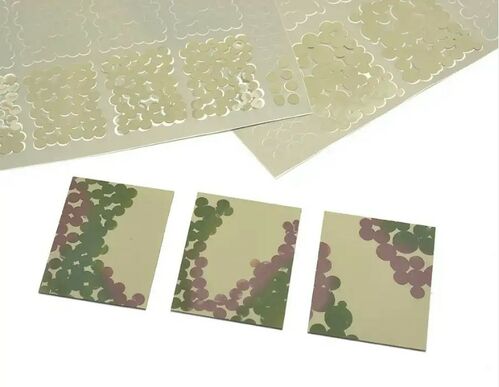 DN Models 35-827-021 Paint Mask Set WW II 1946 German Disc Camo (Equal Size Roundels) For Small Tanks