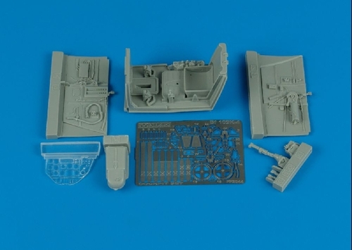 Aires 2044 Bf 109K cockpit set Hasegawa