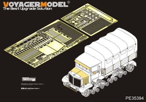 VoyagerModel.Co.Ltd PE35394 WWII Russian Voroshilovets Tractor