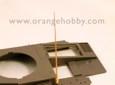 Orange Hobby G35-003-35 Universal Antenna for German Combat Vehicle Early Version WWII (2M)